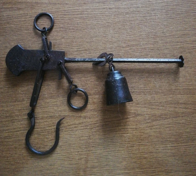 ANCIENNE BALANCE ROMAINE 19e 20e. Force13kg/Ancient Roman scale 19th ...