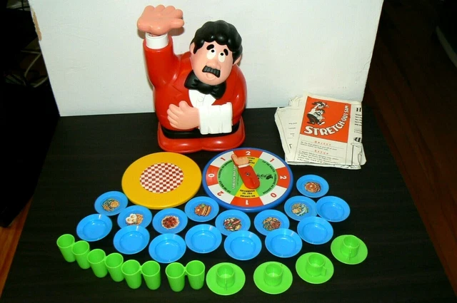 VINTAGE 1990 MILTON Bradley Mb Stretch Out Sam The Waiter Game Complete ...
