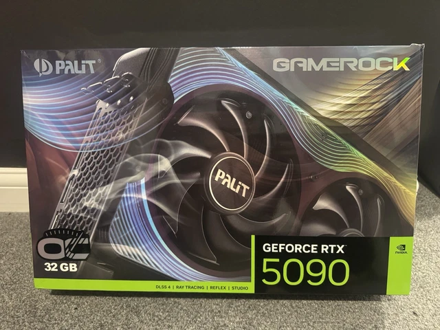 PALIT NVIDIA GEFORCE RTX 5090 GAMEROCK 32GB GDDR7 Graphics Card With ...