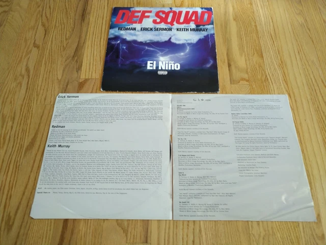 DEF SQUAD EL Nino 2LP Album Hip-Hop Rap Def Jam 314558343, 1998 1st ...