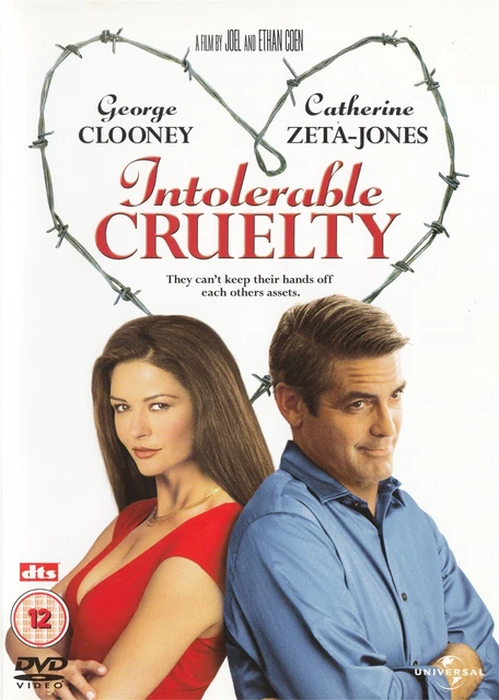 INTOLERABLE CRUELTY - George Clooney, Catherine Zeta Jones - NEW Region ...