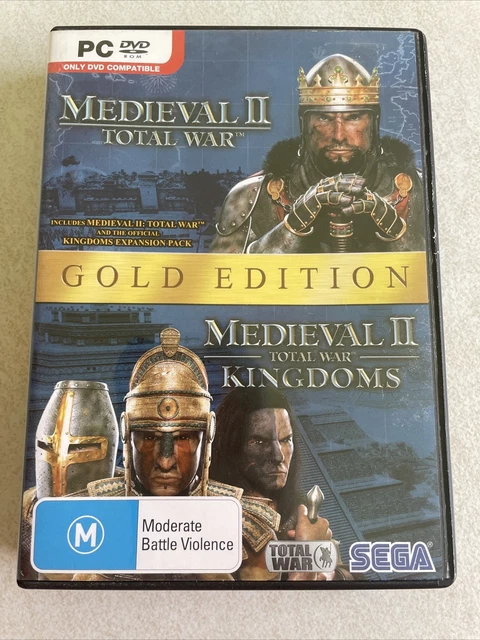 MEDIEVAL II - Total War Gold Edition - Windows PC DVD-ROM Game - 2 Disc ...