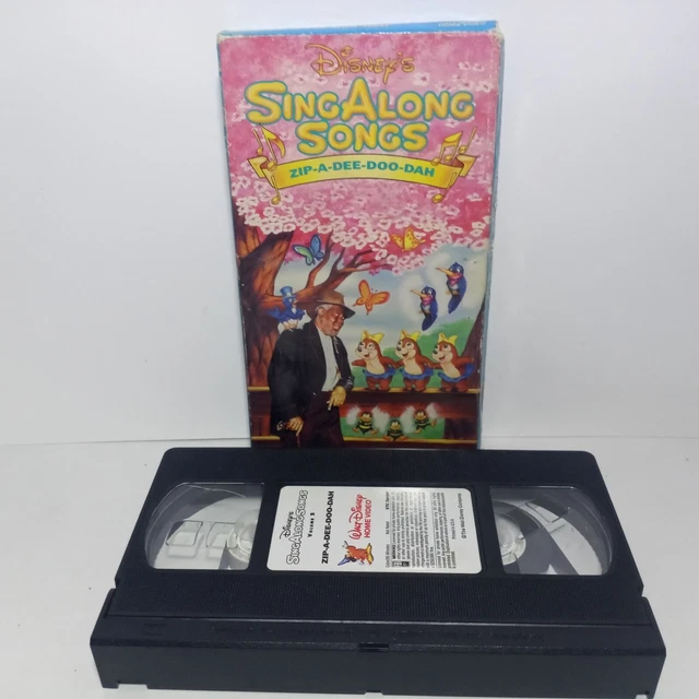 DISNEY'S SING ALONG Songs - Song of the South: Zip-A-Dee-Doo-Dah VHS ...