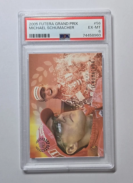 2005 FUTERA GRAND Prix Michael Schumacher PSA 6 EUR 79,00 - PicClick IT