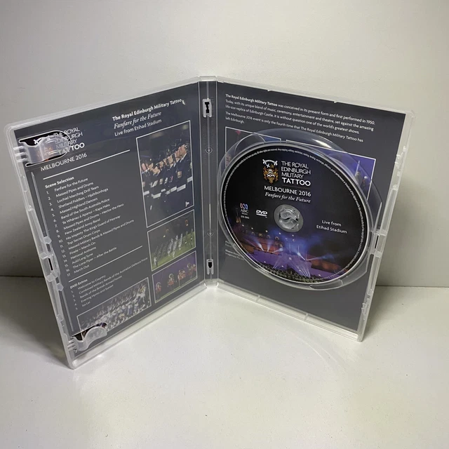ROYAL EDINBURGH MILITARY Tattoo : Fanfare For The Future Melbourne DVD ...