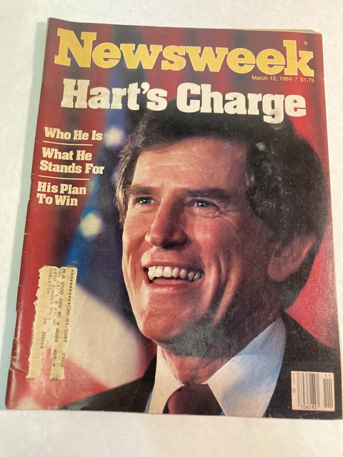 1984 MARCH 12 Newsweek Magazine, Hart’s Charge £1.79 - PicClick UK
