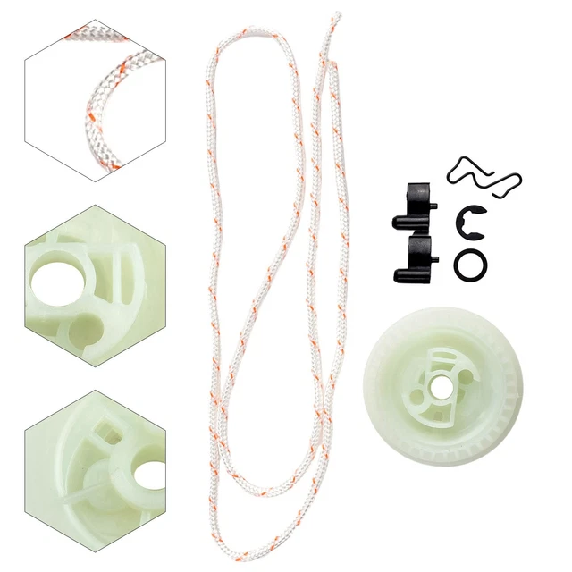 JEU DE CLIQUETS poulie de corde de démarrage recul pour Stihl#021 023 ...