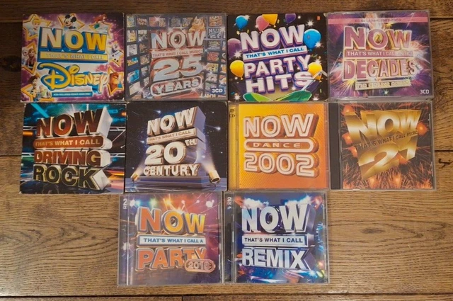 JOB LOT - Now That's What I Call Music! - 10 × CD, Compilations £21.52 ...