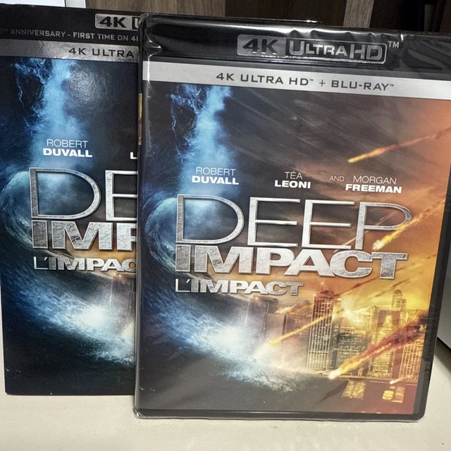 DEEP IMPACT (1998, 4K Ultra HD + Blu-ray) With Slipcover $49.99 ...