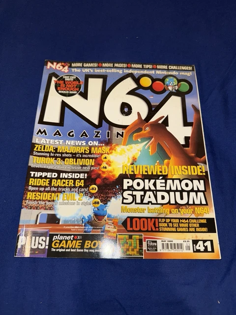 N64 MAGAZINE ISSUE 41 N64 [Pokemon Stadium] Vintage / Retro 2000 £11.85 ...