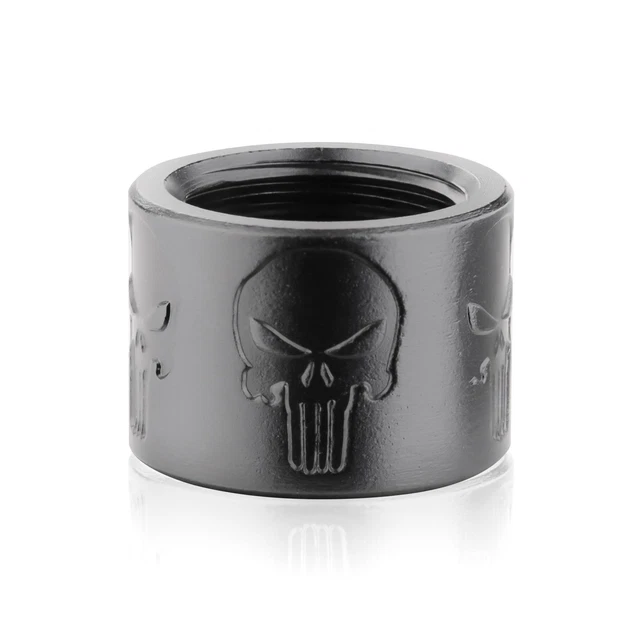 BACKUP TACTICAL 1/2X28 Skull X Thread Protector, Black £22.77 - PicClick UK