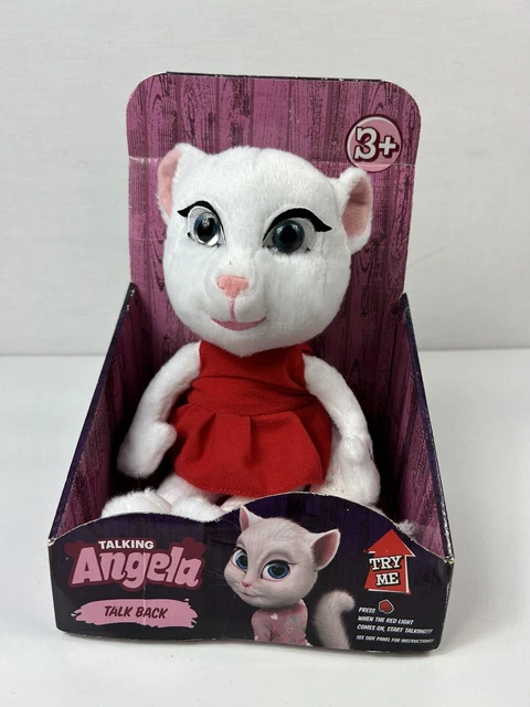 TALKING TOM AND Friends Talking Angela Interactive Plush Doll Cat ...