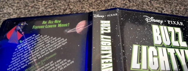 DISNEY PIXAR BUZZ Lightyear Of Star Command Pal Vhs Video Kids Children ...