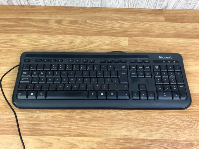 MICROSOFT WIRED KEYBOARD 400 USB Connection £17.99 - PicClick UK