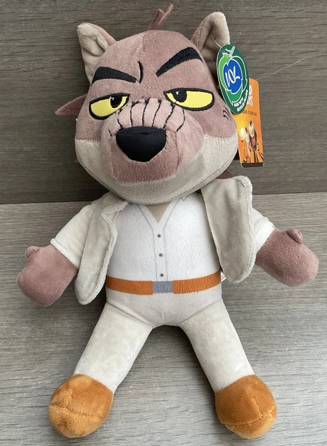 DREAMWORKS BAD GUYS Mr Wolf Plush 12" Soft Toy Original Tags £6.99 ...