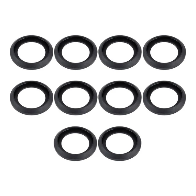 10PCS TOILET WASTE Pipe Seal Rings Toilet Drain Rubber Gasket Washers ...