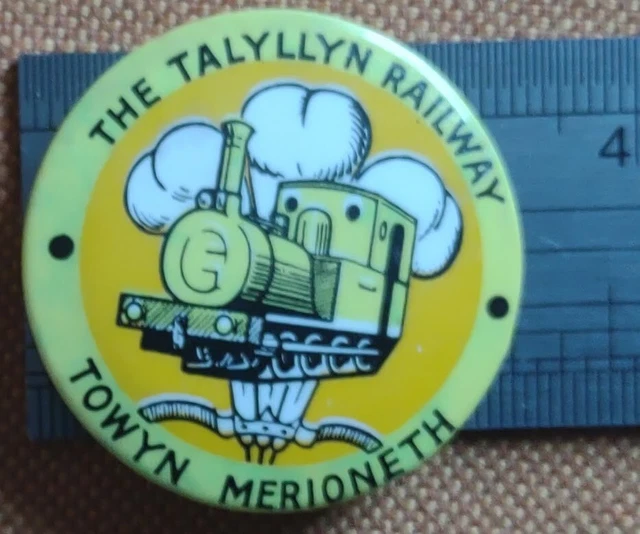 VINTAGE PIN BADGE The Talyllyn Railway Towyn Merioneth £3.75 - PicClick UK