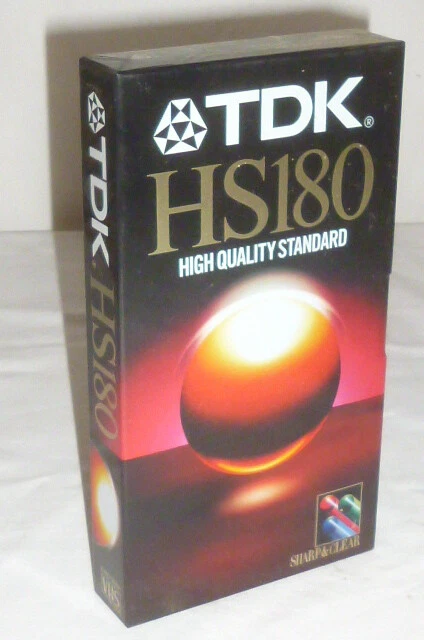 VERSCHWEISSTE VHS VIDEOKASSETTE TDK E-180 HSEH 180 Minuten Video Kassette 3 Std. EUR 2,97 ...