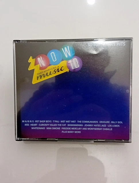 NOW THAT'S WHAT I Call Music 10 Fat Box 1987 Issue With Booklet And ...