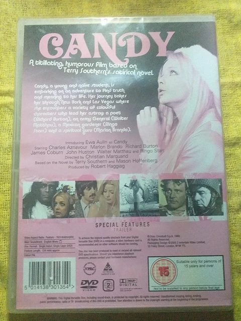 CANDY(DVD 2005)MARLON BRANDO/RINGO Starr/Richard Burton NEW SEALED EUR ...