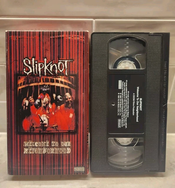 SLIPKNOT WELCOME TO Our Neighborhood (VHS, 1999) TESTED Roadrunner ...