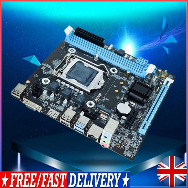 H81 PC MAIN Board 16GB I/O Interface Micro-ATX LGA1150 Support SATA 3.0 ...