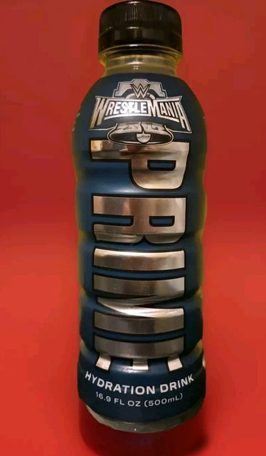 WWE WRESTLEMANIA 40 Prime Limited Edition Bottle Unopened £40.00 ...