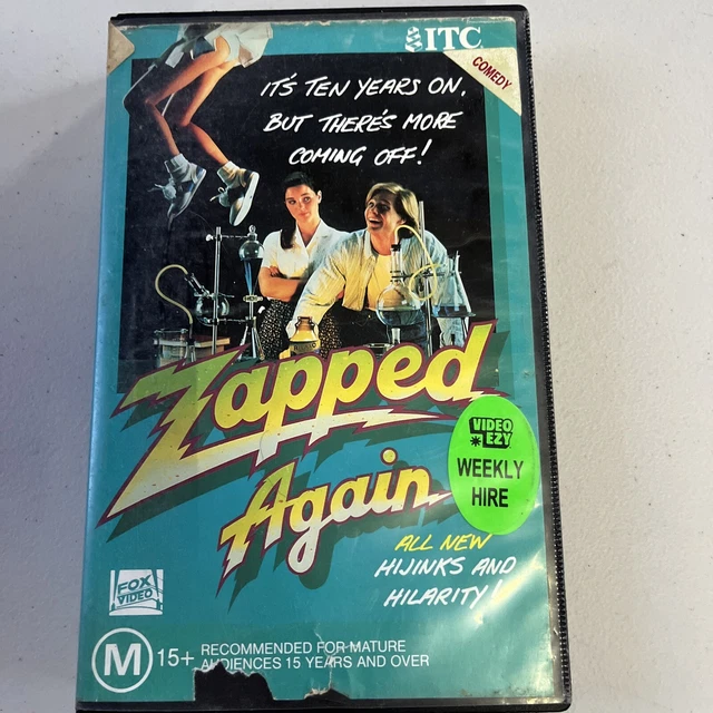 RARE VHS VIDEO Tape ZAPPED AGAIN EX RENTAL Fox Blair £21.16 - PicClick UK