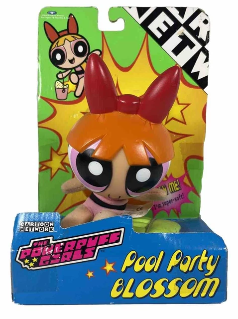 Vintage Cartoon Network Powerpuff Girls Pool Party Blossom 2000 Trendmasters Mib 2997 Picclick