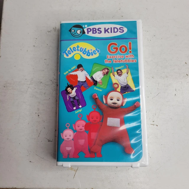 TELETUBBIES GO EXERCISE with Teletubbies VHS Tape 2001 Video PBS Kids ...