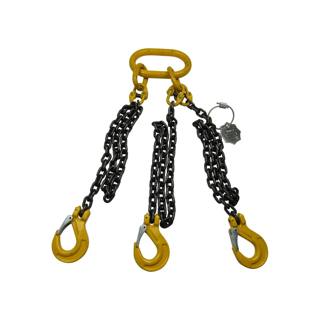 LIFTING CHAIN SLINGS Grade 80 with Clevis Sling Hooks (1.5 Ton - 26.5 ...