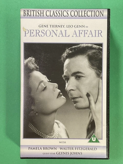 PERSONAL AFFAIR, GENE Tierney, Rare UK British Classics Collection VHS ...
