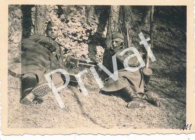 FOTO WK2 WEHRMACHT Soldaten Vermittlung Velten Grafenwöhr Westlager ...