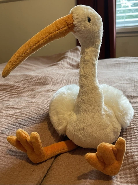 JELLYCAT STORK TOY Retired £14.00 - PicClick UK