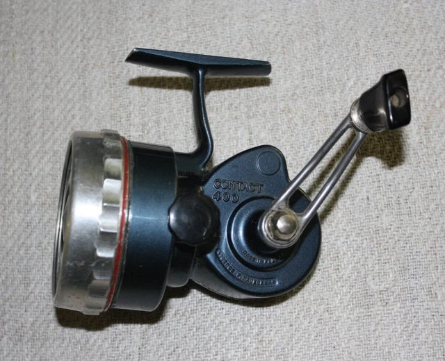 MOULINET PECHE ANCIEN Contact 400 Bleu EUR 80,00 - PicClick FR