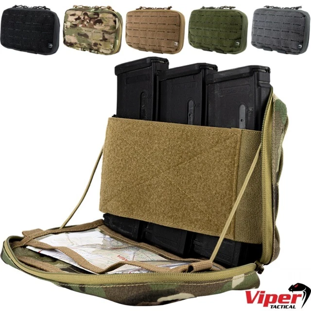 VIPER TACTICAL VX Lazer Mag / Admin Pouch Molle Magazine & Map Case ...