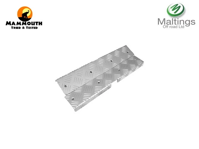 LAND ROVER DEFENDER 110 CHEQUER PLATE REAR CORNER TUB CHEQUER PLATE ...
