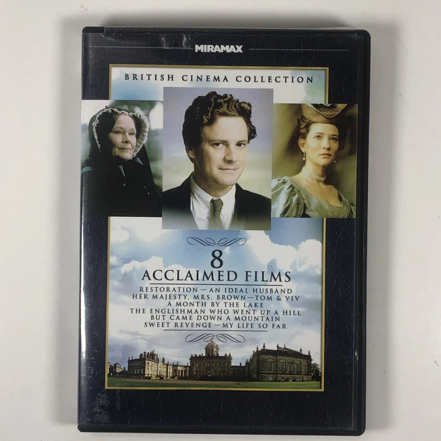 BRITISH CINEMA COLLECTION MiraMax 8 Movies/ Restoration, Sweet Revenge ...