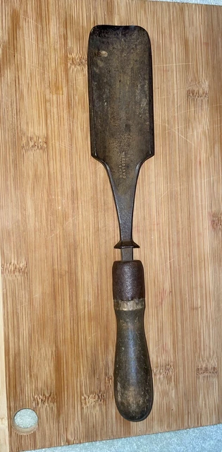 VINTAGE NEW BOULD Cast Steel Hand Forge Gouge Wood Chisel Large 13 ...