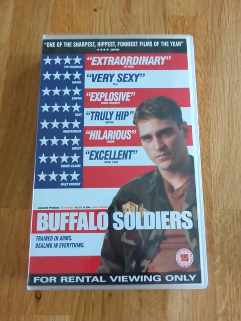 BUFFALO SOLDIERS VHS Video Big Box Ex Rental Large Case Pathe tested £0 ...