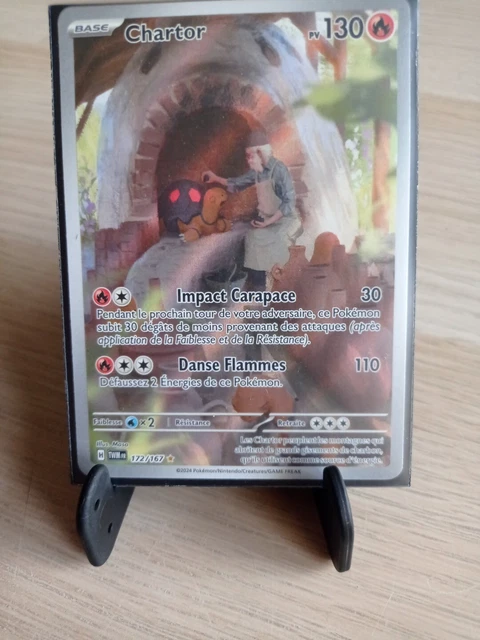 CARTE POKÉMON CHARTOR 172/167 AR EV6 TWM Mascarade Crépusculaire NEUF ...