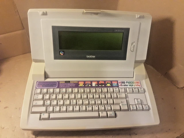 VINTAGE BROTHER LW 830A ic Word Processor WITH FLOPPY DISK DRIVE £45.00 ...