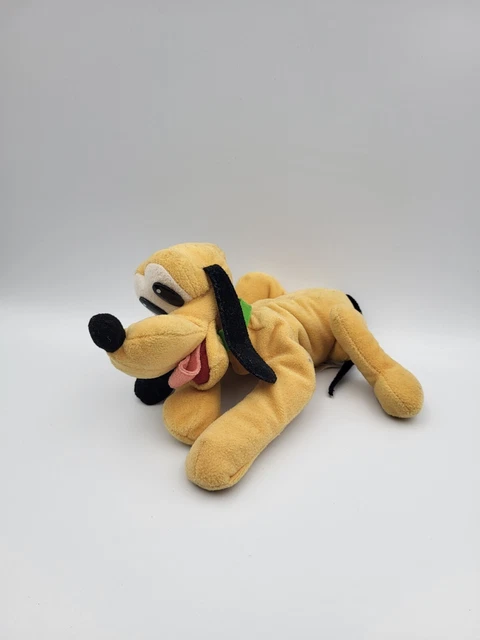 DISNEYLAND PARIS RARE Pluto Plush Soft Toy Disney Pluto Doll Dog Soft ...