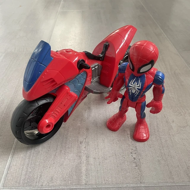 PLAYSKOOL HASBRO MARVEL Heroes -Super Hero Adventures Spiderman Swingin ... PLAYSKOOL HASBRO MARVEL Heroes -Super Hero Adventures Spiderman Swingin ...
