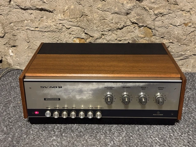 GRUNDIG SV 40 M HiFi Stereo Verstärker Amplifier EUR 199,00 - PicClick DE