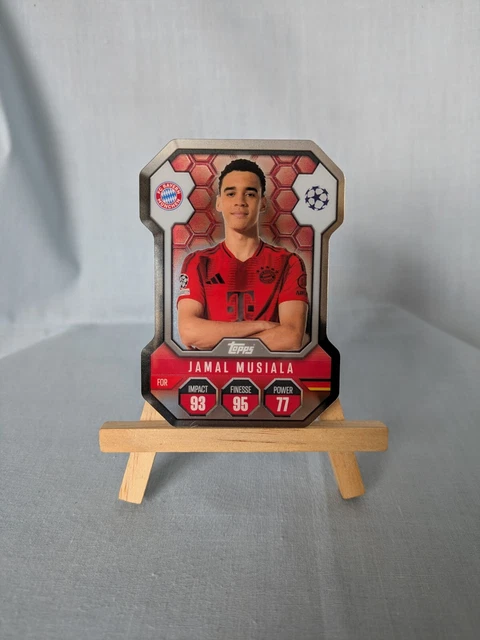 TOPPS MATCH ATTAX 2024/2025 24/25 JAMAL MUSIALA Chrome Pro Elite Shield SH10 £2.00 - PicClick UK