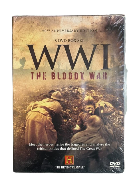 WWI - THE Bloody War (DVD, 2004 , 3-Disc Set, Box Set) 90th ANNIVERSARY EDITION £7.99 - PicClick UK