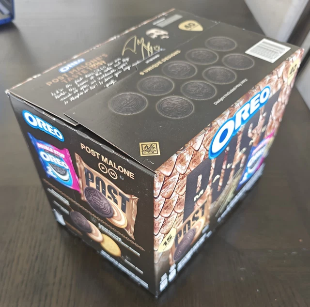 POST MALONE X Oreo LIMITED COLLECTORS EDITION (40 Packs 2 cookies/pk) £ ...