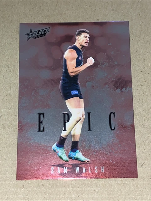 2025 AFL SELECT Footy Stars Epic Sam Walsh Carlton Blues ER15 $6.25 ...