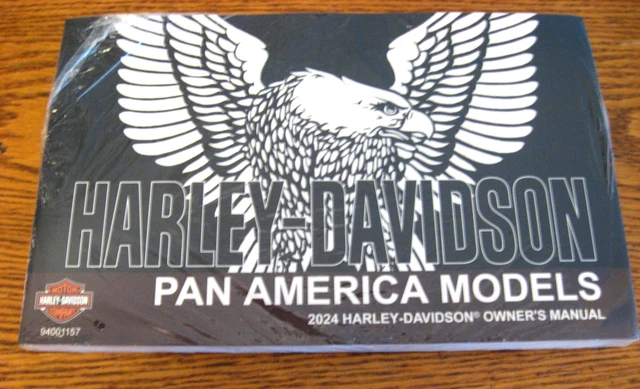 2024 HARLEY-DAVIDSON PAN America RA1250 Owner's Owners Manual NEW $122. ...